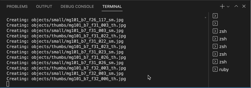 Creating Object Derivatives Collectionbuilder Documentation